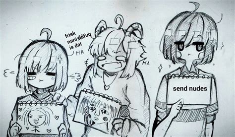 Send Nudes Chara Asriel Asriel Dreemurr Frisk Undertale персонажи Undertale