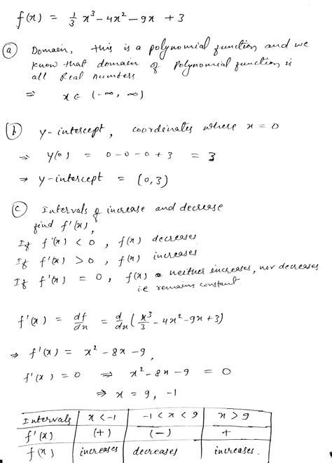 [solved] Please Explain Detailed Mcv4u Test Curve Sketching 1 Given F X Course Hero