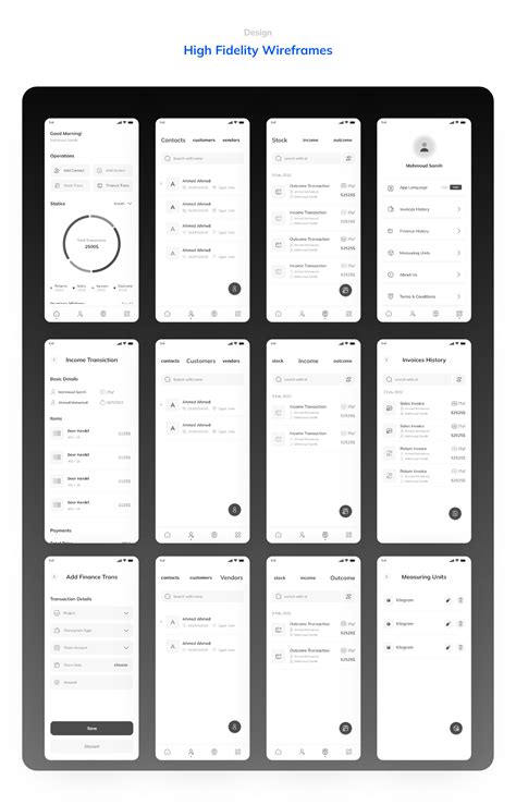 Value Plus Erp App Behance
