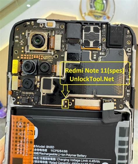 Xiaomi Redmi Note Spes Test Point Unlocktool