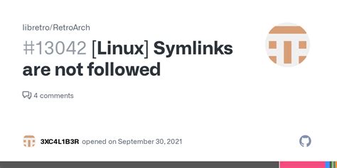 Linux Symlinks Are Not Followed · Issue 13042 · Libretroretroarch