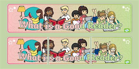 What Is A Good Reader Display Banner Ks1 Twinkl