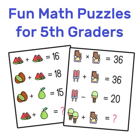 Math Lessons For 5th Grade