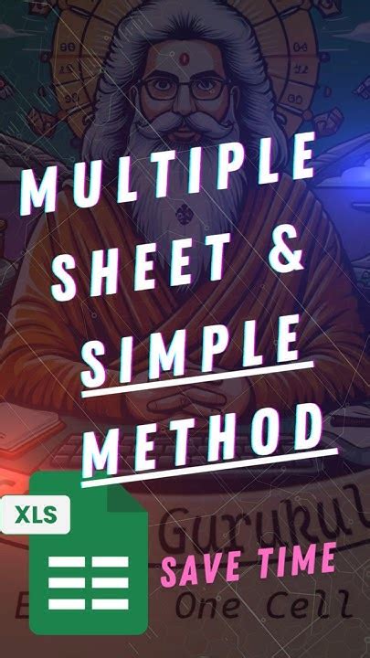 Quick Tip Edit Multiple Excel Sheets Simultaneously Youtube