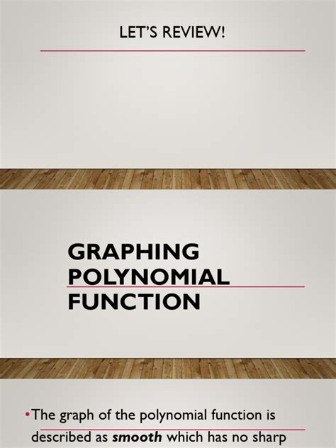 graphing polynomial function pdf zero of a function function
