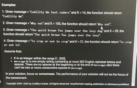 Solved There Is A Forum That Has A Limit Of K Characters Per Chegg Chegg