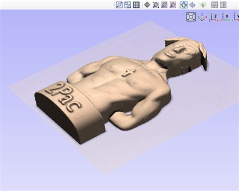 2pac Cnc 3d Relief Files Stl Etsy
