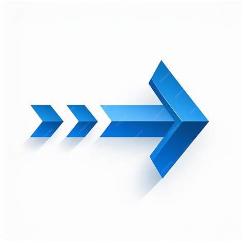 Flecha Vector Premium Generado Con Ia