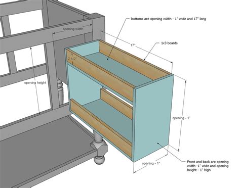 Ana White Pull Out Drawers DIY Projects