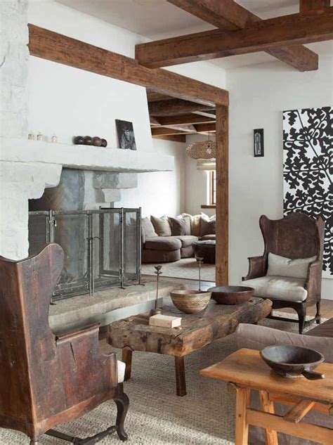Rustic Chic Revival In Classic Cabin With Eclectic Details