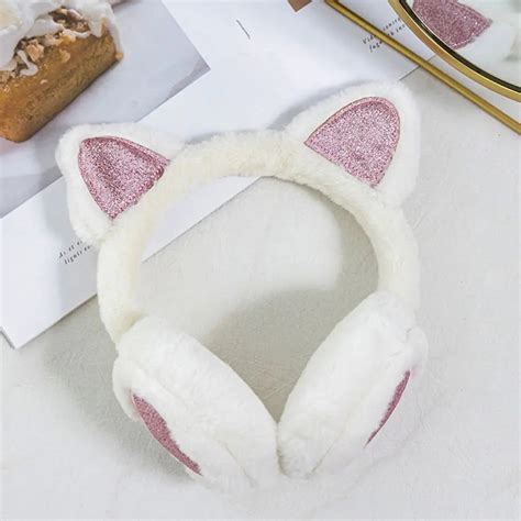 Kawaii Pastel Cat Ear Earmuffs Kore Kawaii