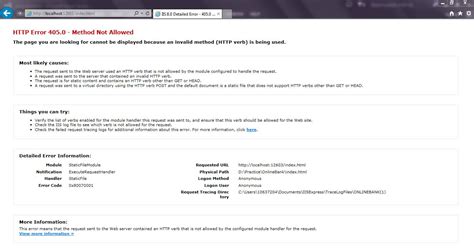 Javascript Error Method Not Allowed While Accessing Web Api From Angularjs App