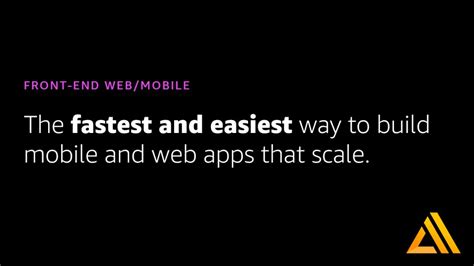 Aws Reinvent Front End Web And Mobile