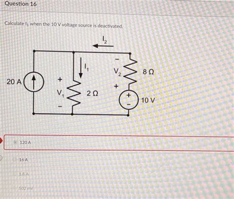 Solved Calculate I When The V Voltage Source Is Chegg Com