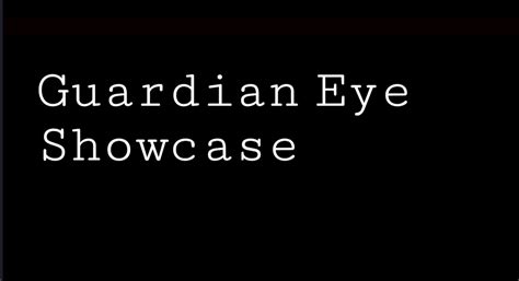 Guardianeye Intruder Detection With Graphical Analysis Devpost