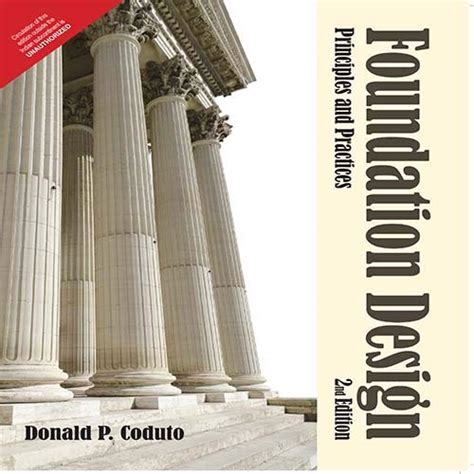 foundation design principles and practices coduto 9789332535008