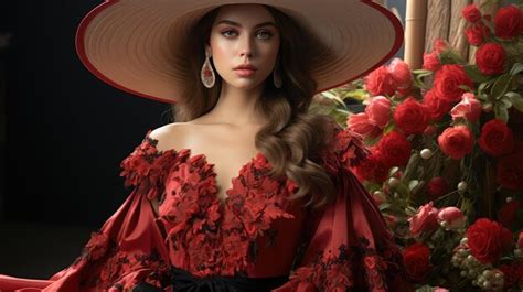 Premium Ai Image Beautiful Model Girl Portait