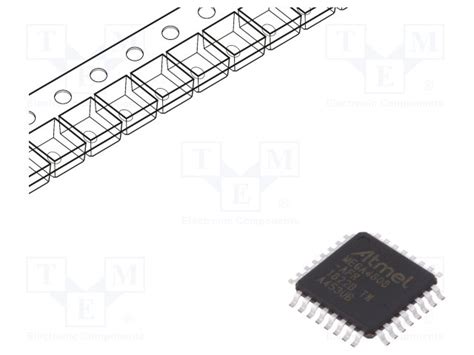ATMEGA AFR Microchip Datasheet PDF Footprint Symbol Technical Specs