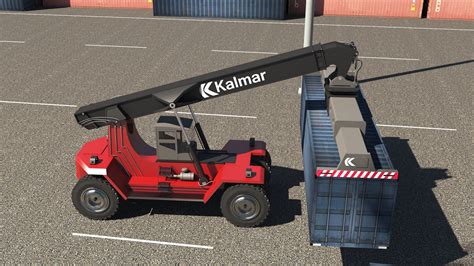 Sea Port Container Terminal 3d Model 239 Max Fbx Obj 3ds Free3d