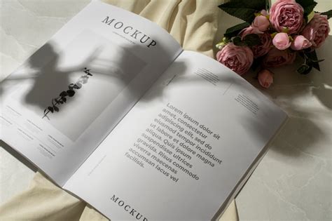Premium Psd Fashion Magazine Mock Up Design