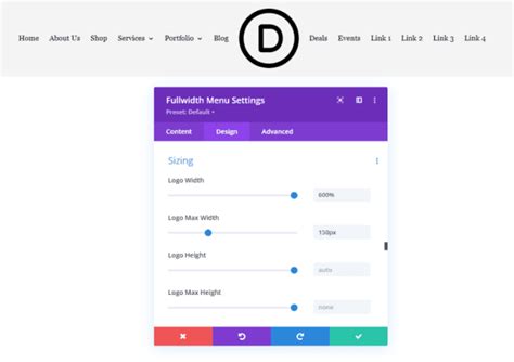 How To Optimize Your Responsive Logo Sizing In Divis Fullwidth Menu Module