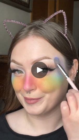 RAINBOW BLUSH Should We Do More Rainbow Looks ColourPop Fade Into Hue Palette NYX