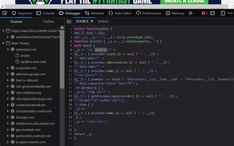 Web Scraping Where Does SOURCE File Come From In Firefox Dev Tools Debugger Stack Overflow