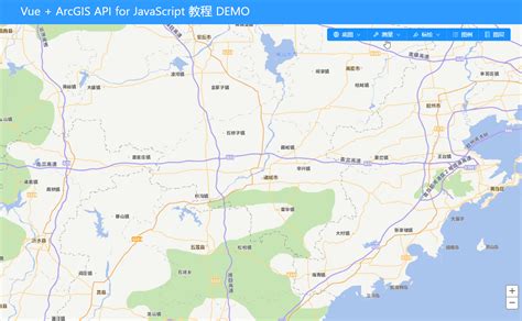 Vue Arcgis 地图应用系列三：添加常规的地图组件 Arcgis Api For Javascript Vue