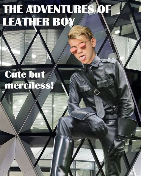 Cute But Merciless Boys Leather Jacket Tight Leather Pants Best