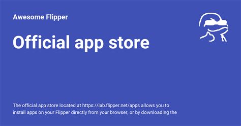 official app store awesome flipper