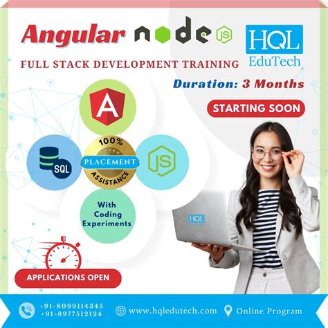Hql Edutech On Linkedin Fullstackdevelopment Angular Nodejs Sql
