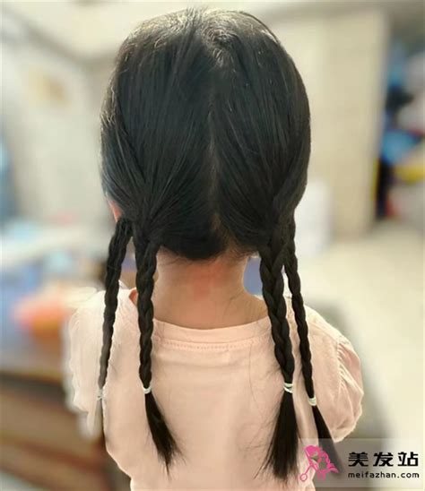 小女孩好看编发 每一款都很个性 儿童发型 美发站