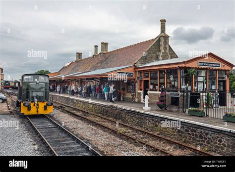 Minehead Station On The West Somerset Heritage Railway Englands