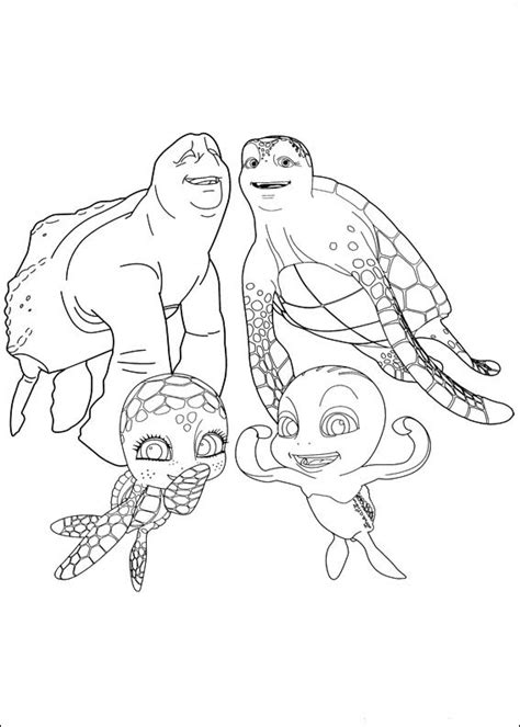 Sammy Colorir Pintar Turtle Aventuras Ausmalbilder Sammys Abenteuer