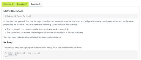 solved in this exercise you will first use for loops or