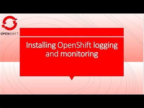 Openshift — Day 10 Monitoring And Logging By Navya Cloudops Medium