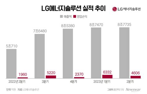 2분기 주춤한 Lg에너지솔루션 전기차 시장 둔화 우려종합 뉴스웨이