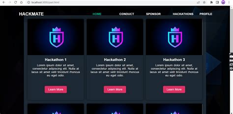 GitHub RohitKhairnar1 Hackmate Hackathon Management System