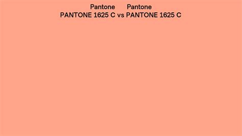 Pantone 1625 C Vs Pantone 1625 C Side By Side Comparison