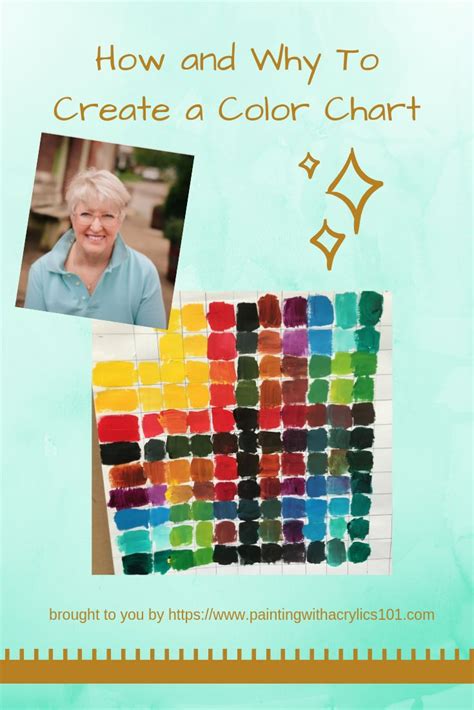 Create A Color Chart Homebabe Art Learn To Paint Art Lessons