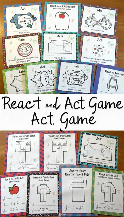 React And Act Game Ideas Fun And Interactive Games
