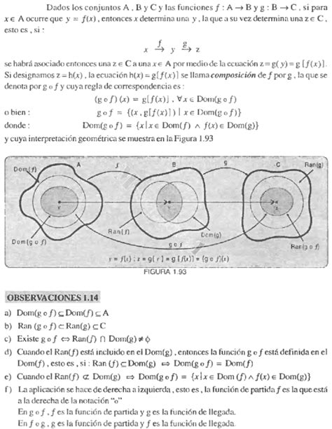 Funciones Compuestas Ejemplos Y Ejercicios Resueltos Pdf