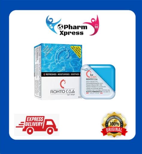 Rohto C Cube Eye Drop 8ml Lazada