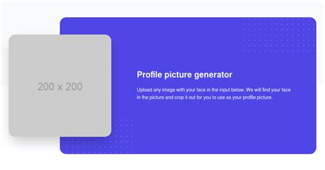 Nuxtjs Profile Picture Generator Codesandbox