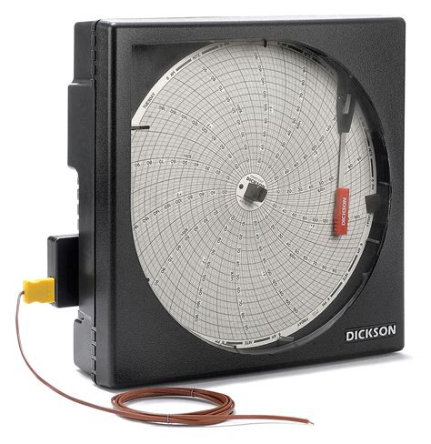 Dickson Temp For 8 In Chart Size Circular Chart Recorder 30zx13