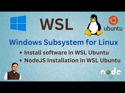 Install Software In WSL Ubuntu Install NodeJS In WSL Ubuntu YouTube