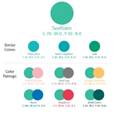 Ideas By Andrea Color Of The Week Seafoam