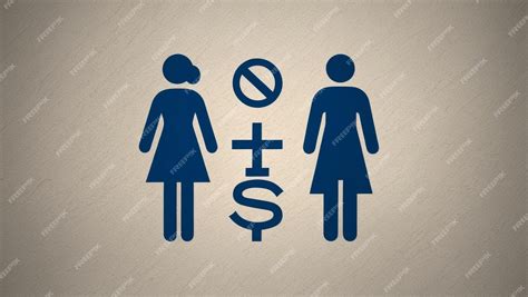 Premium Photo Stylized Gender Symbols Representing Unity And Diversity In Relationships