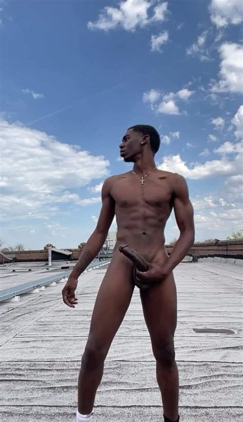 Slim Str8 Exhibitionist Showing Off And Stroking Bbc