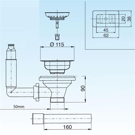 Buy Lira Rectangular Overflow Kit